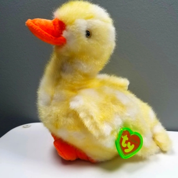 Ty | Toys | Ty Classic Plush Quackie The Duck 95 Inch | Poshmark